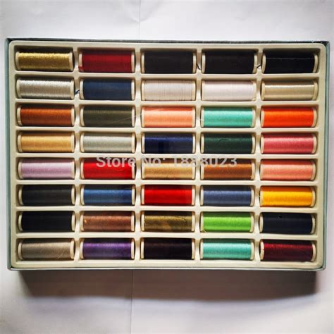 Sewing Thread Set 40 Spools Of Thread From 10 100 Vicedeal