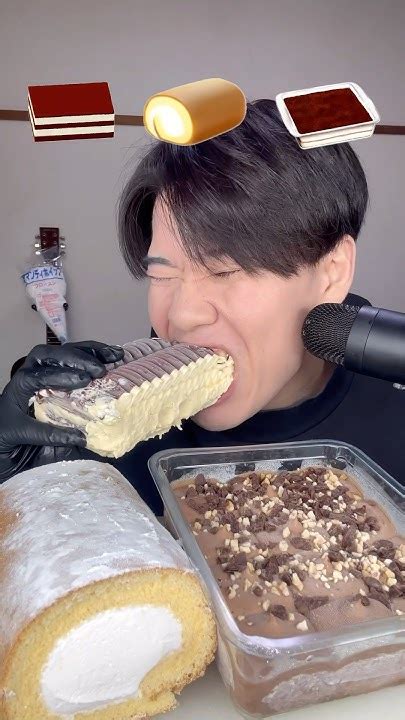 美味しそうなデカスイーツかき集めて爆食いshorts モッパン 飯テロ 大食い Mukbang Asmr Youtube