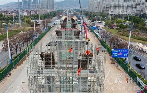 浙江东阳重大交通基础设施项目有序推进 人民图片网