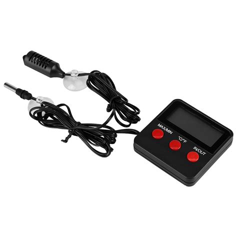 Digital Thermometer Hygrometer TOPINCN Pets Egg Incubator Thermometer Temperature And Humidity