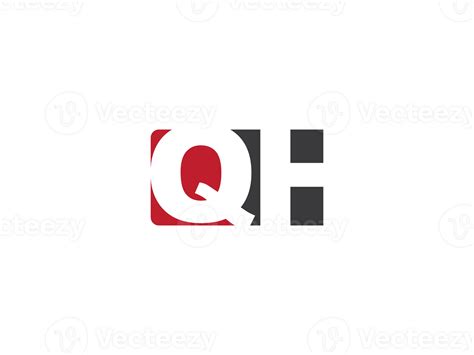 Monogram Png Qh Logo Letter Creative Square Shape Qh Business Logo Png
