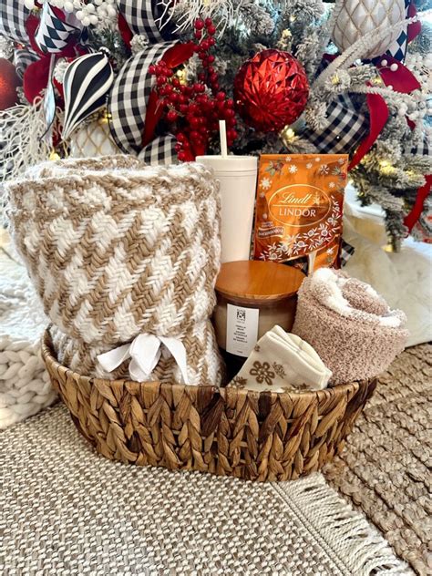 Cozy Christmas T Basket Idea From Joann She Gave It A Go
