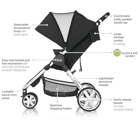 Britax B-Agile 4 (Black Thunder): Amazon.co.uk: Baby