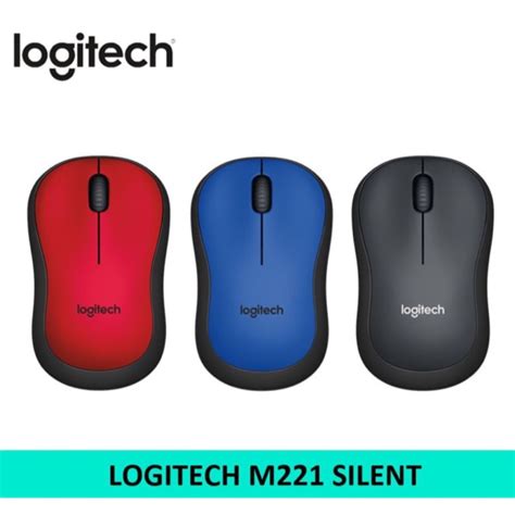 Jual Logitech Mouse M221 Silent Wireless Original Shopee Indonesia
