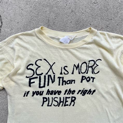 1970s Sex Is More Fun Tee Ametora