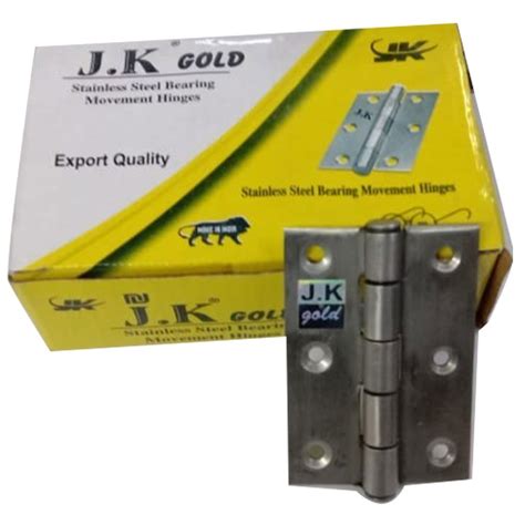 Butt Hinge Jk Gold Stainless Steel Door Hinges At Rs 37piece In New
