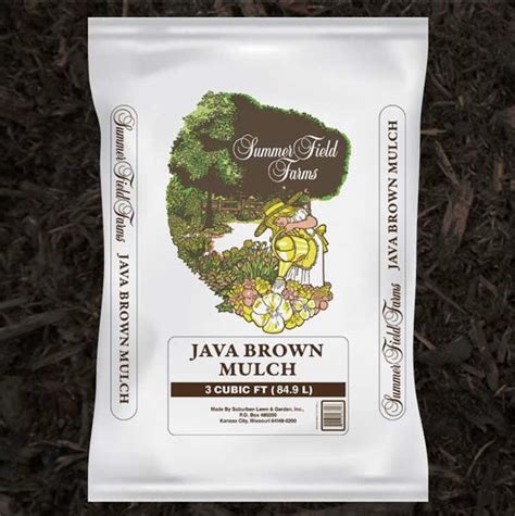 Java Brown Bagged Mulch Suburban Lawn And Garden Store