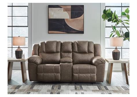 Lowilla Reclining Loveseat With Console