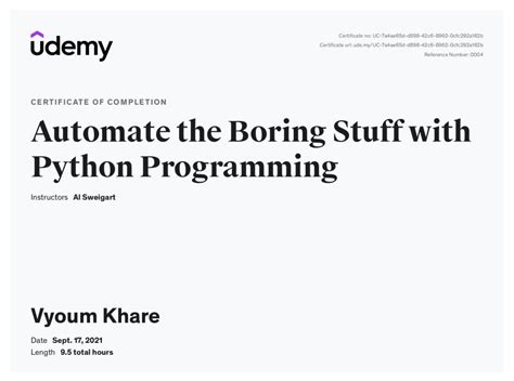 vyoum khare on linkedin python udemy