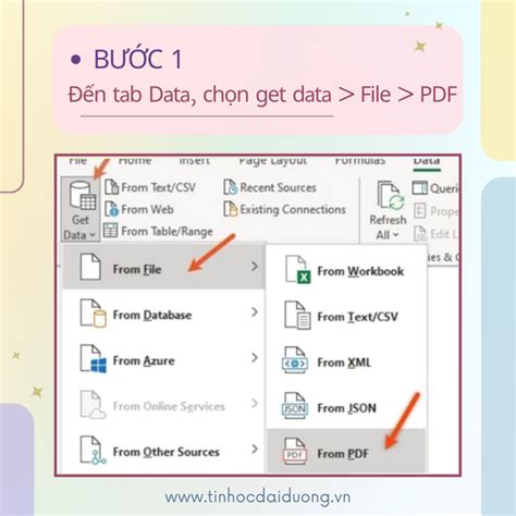 03 bước chuyển file pdf sang excel cực đơn giản