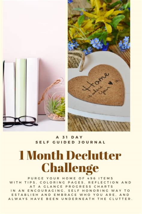 1 Month Declutter Challenge A 31 Day Self Guided Journal Desertcart Oman