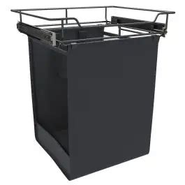 Rev A Shelf Hamper Pull Out Black