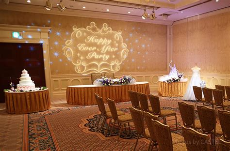アナと雪の女王をイメージした会場 キャステル Castel ディズニー情報