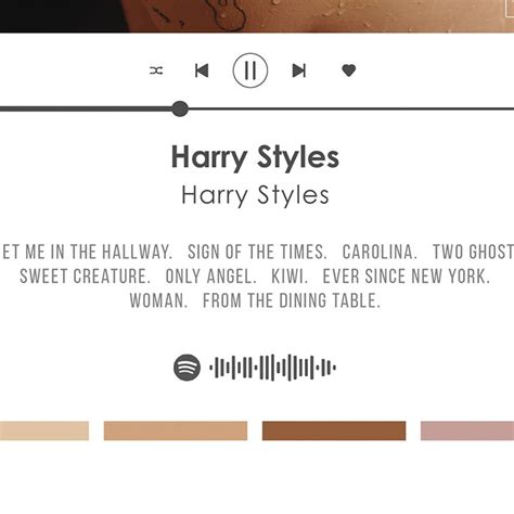 Poster Spotify Harry Styles A4 Elo7 Produtos Especiais