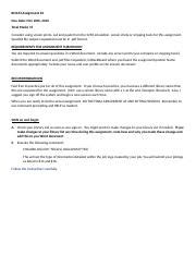 Assignment 1 Docx BCI433 Assignment 1 Due Date Nov 20th 2022 Total