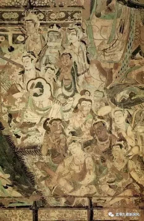 佛凤凰《大地经声》│敦煌壁画经变伎乐天 搜狐大视野 搜狐新闻