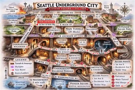 Discover The Seattle Underground City A Hidden World Beneath Your Feet