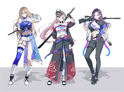 Alicia Blanche Amamiya Mirei And Yoo Soohyun Solo Leveling And More Drawn By Sparks Summer