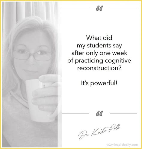 Cognitive Reconstruction