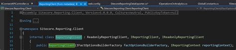 Xconnect In Sitecore 1030 Sitecorereportingclientreportingclient Is Inaccessible Due To