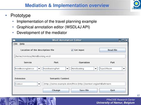 Ppt Using Context To Improve Data Semantic Mediation In Web Services Composition Powerpoint