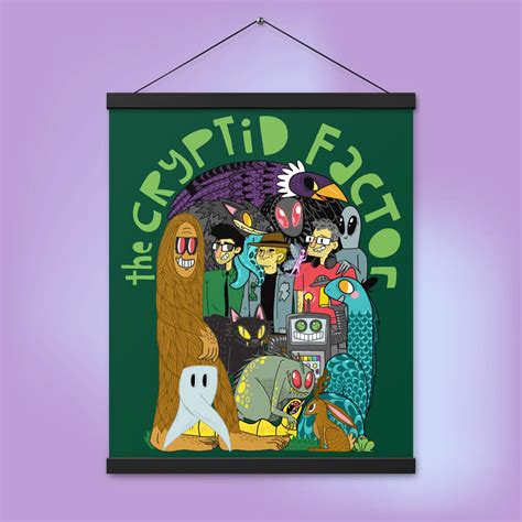 Cryptid Buddies Poster Free String The Cryptid Factor