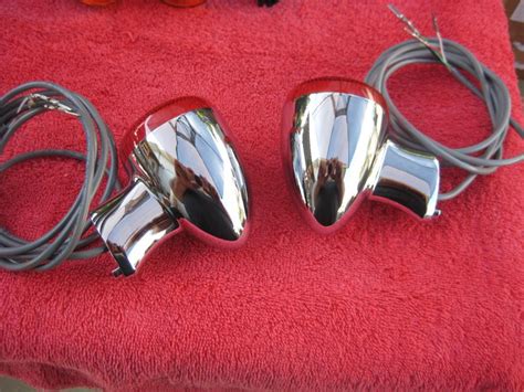 Chrome LED Rear Bullet Turn Signals W Stop Turn Harley Davidson Forums