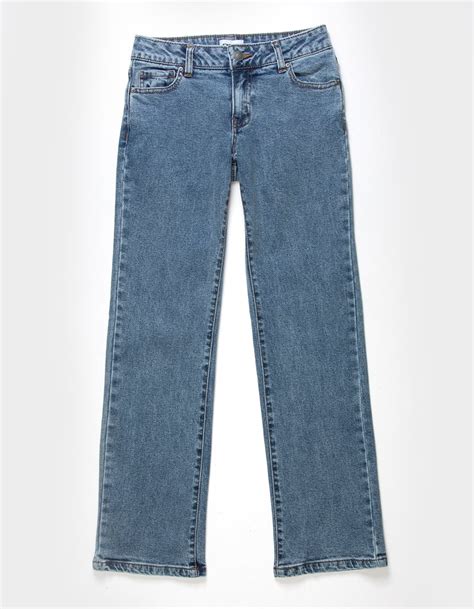 Rsq Girls Low Rise Baggy Jeans Dark Wash Tillys