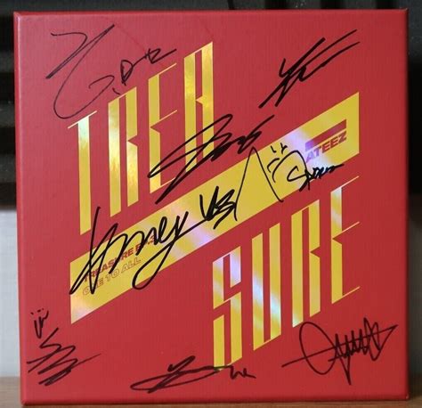 Verify Signed Ateez Promo Album Rkpopcollections