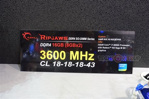 G SKILL Showcases Extreme DDR Memory Kits Up To DDR MHz At Computex TechPowerUp