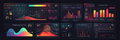 Premium Photo Comprehensive Dashboard With Multiple Charts And Graphs