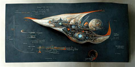 Blueprint Of Old Spaceship By Mohussien0 On Deviantart