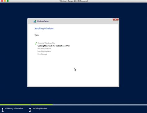 windows server 2016 using virtualbox getting ready for docker java
