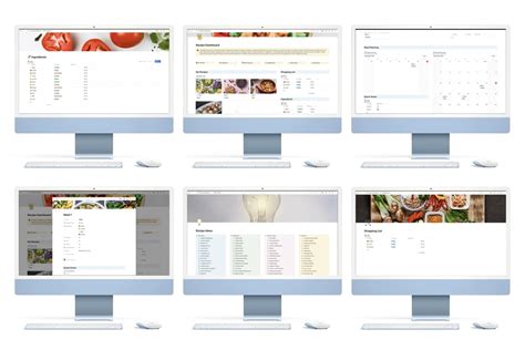 Recipe Dashboard Personal Template