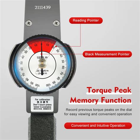 Dial Indicator Torque Wrench Drive Nm Accuracy High