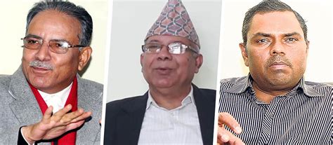 थाहा खबर हात्तिवनमा प्रचण्ड माधव र उपेन्द्रको वार्ता