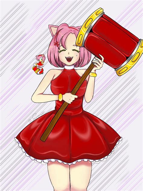 Amy Rose Human Ver By Irangirly10 On Deviantart