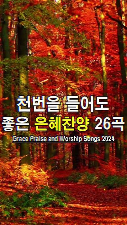 [복음송] 나의 등뒤에서 은혜찬양 22곡연속듣기 💜 매일 꼭 들어야 하는 은혜찬양 연속듣기 명곡ccm모음 🙏 천번을 들어도