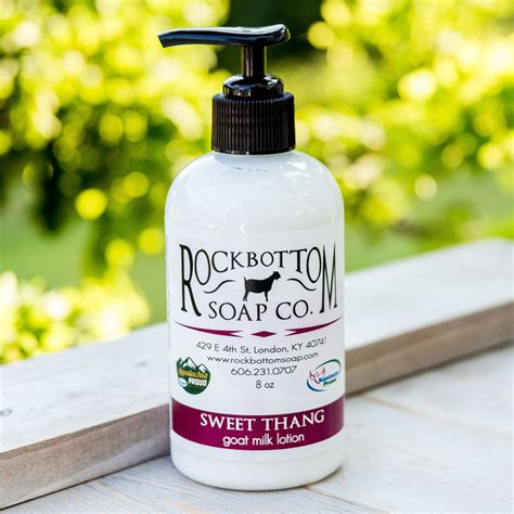 Goat Milk Lotion Rock Bottom Soap