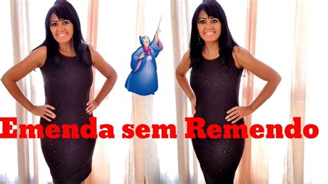 ️diy Como Alargarfolgar Vestido Tubinhocostura Fácil Passo A Passo