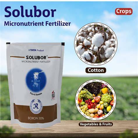 Tata Solubor Boron 20 Micronutrient Fertilizer Agriplex