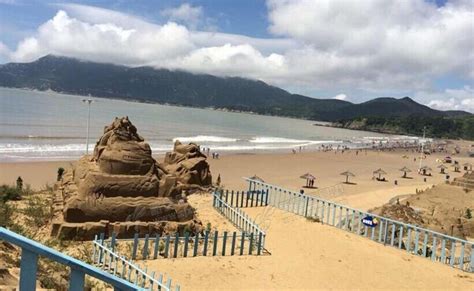 朱家尖南沙 家尖南沙风景区 家尖大青山 大山谷图库