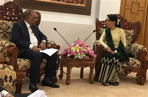 সু চিকে জঙ্গিবাদ সম্পর্কে সতর্ক করলেন বাংলাদেশের স্বরাষ্ট্রমন্ত্রী