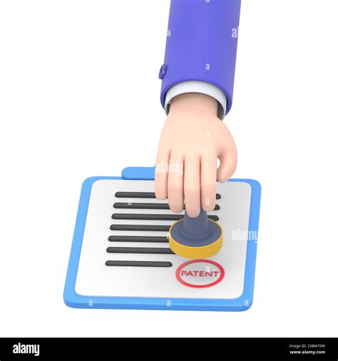 Stamp Patent Symbol Of Copyright Application For Exclusivity A