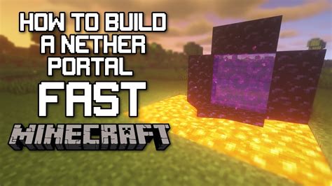 How To Make A Quick Nether Portal Dream At Sean Swick Blog