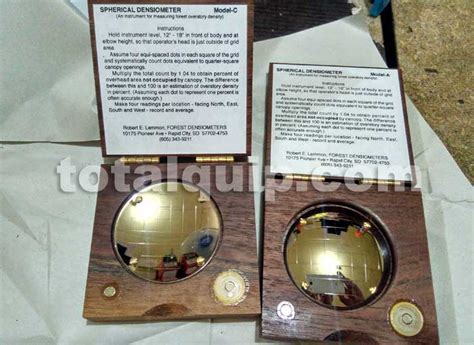 Densiometer Spherical Convex Concave