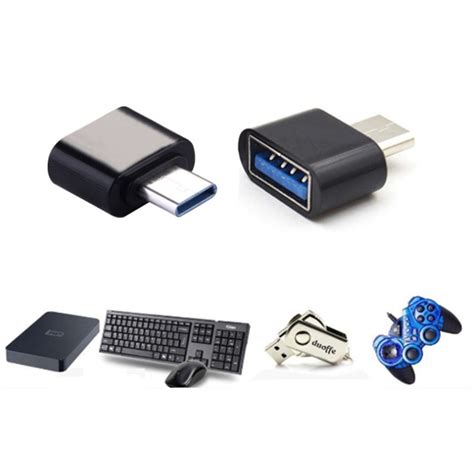 Adaptador Usb A Tipo C Otg Convertidor De Cable Macho Micro Hembra