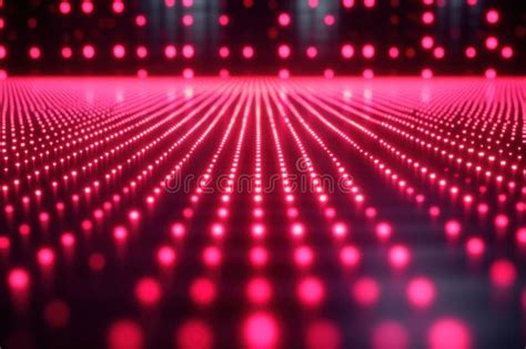 Cyberpunk Inspired Digital Grid With Glowing Binary Sequences A Deep