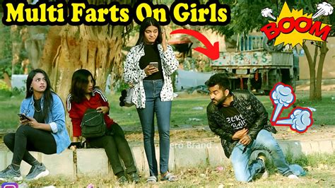 Unlimited Fart On Girls Prank P3 Practical Joke Fart Prank In