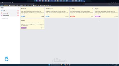React Todo App Using Typescript With React Context And Tailwind مستقل